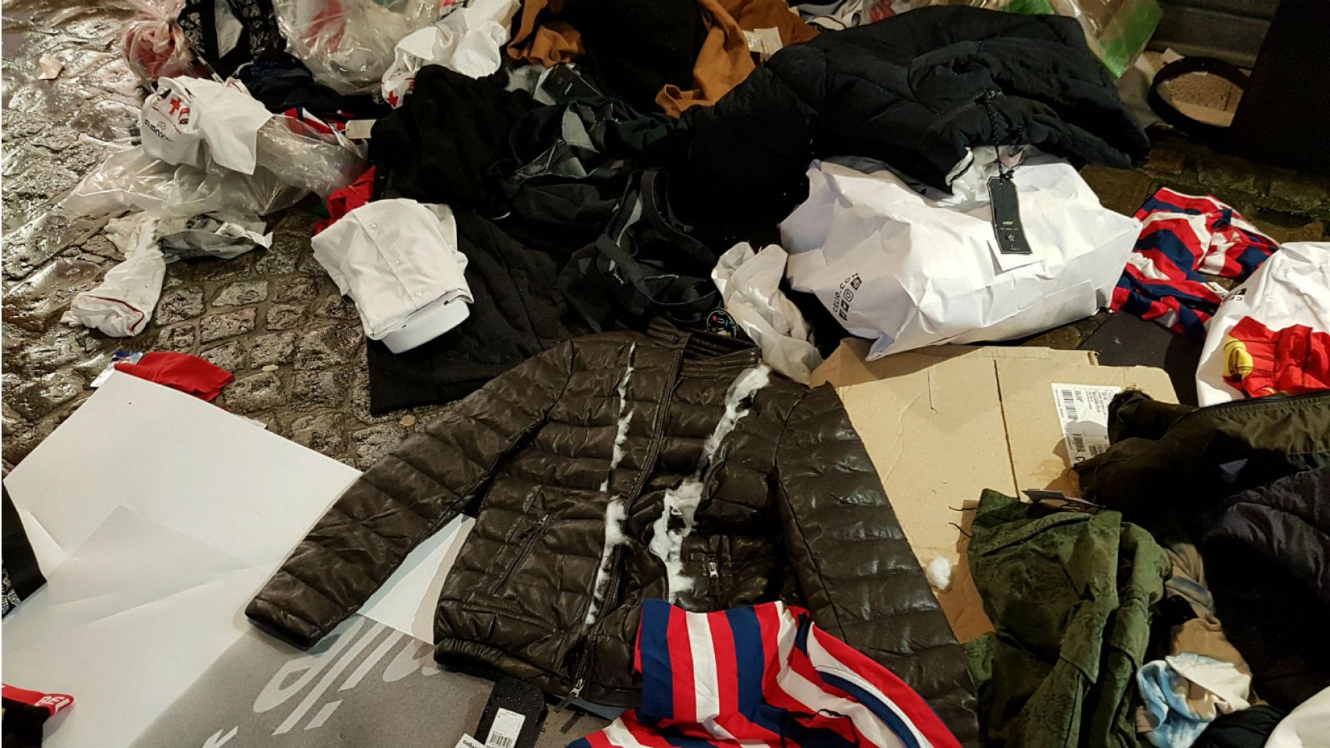 French store sparks outrage for tearing up, discarding unsold clothes ...