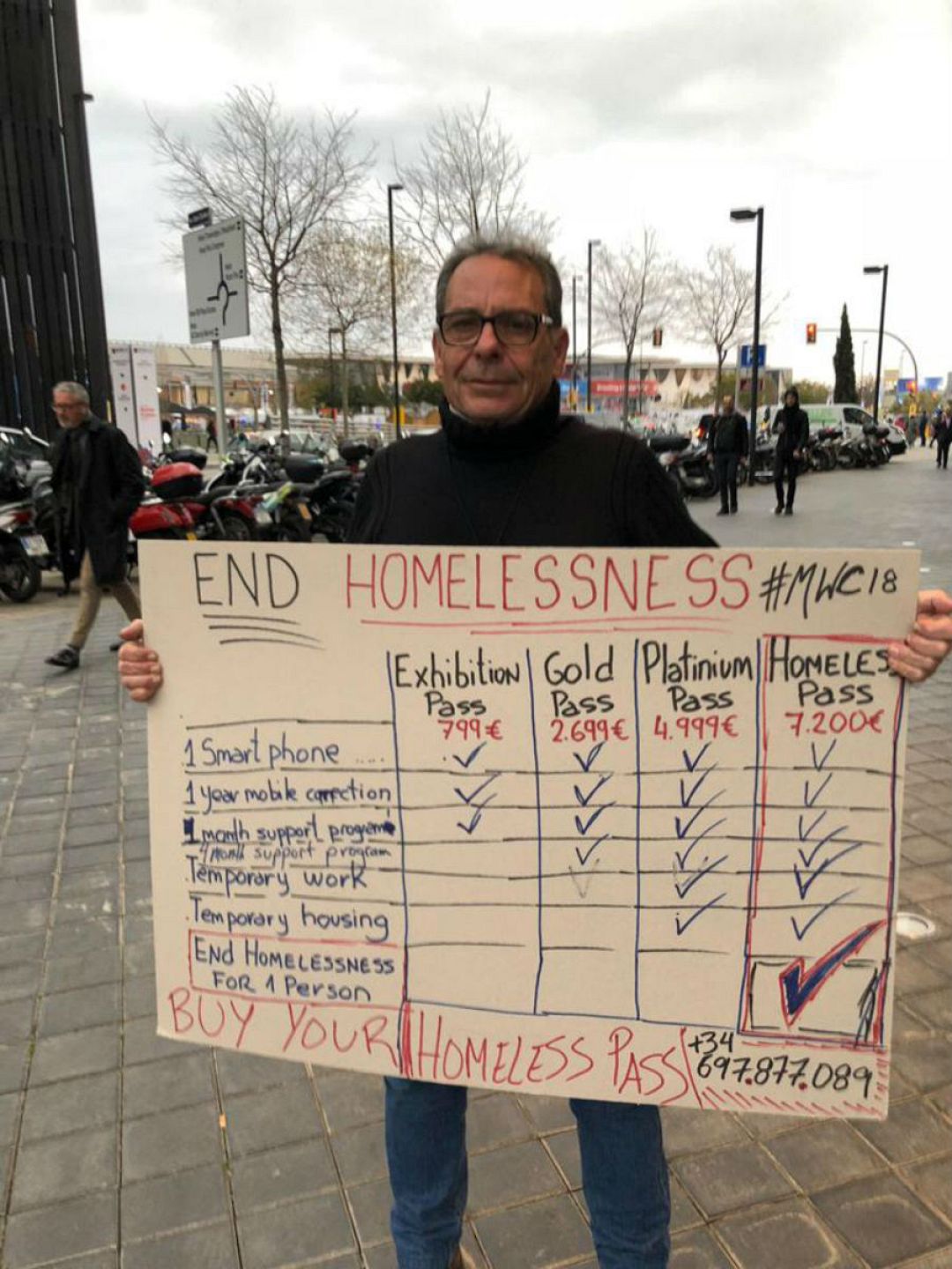 Meet the 'homeless entrepreneurs' trying to get jobs during the MWC ...