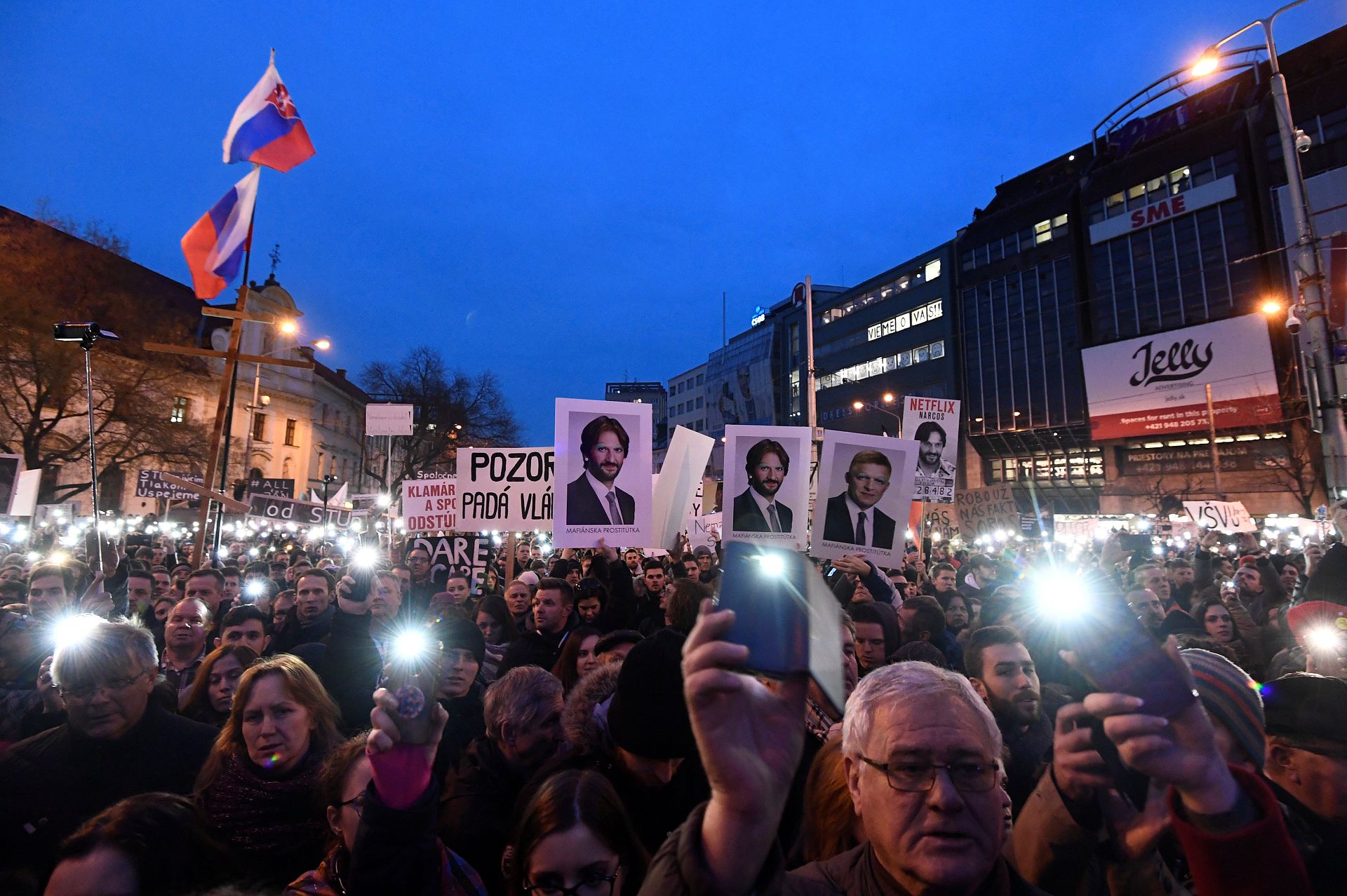 Slovakia anti-government protest ‘biggest since the fall of Communism ...
