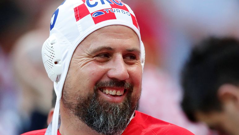 Why Croatia football fans wear water polo caps | Euronews