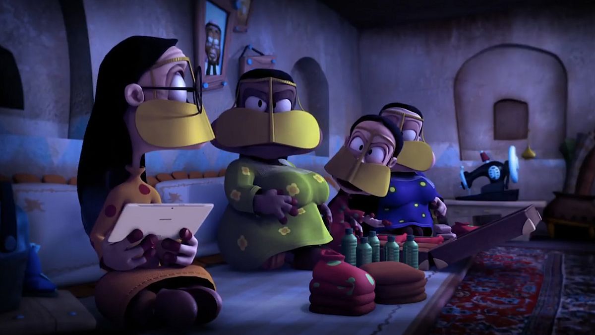 'Freej' cartoon animates the Middle East with feisty Emirati characters ...