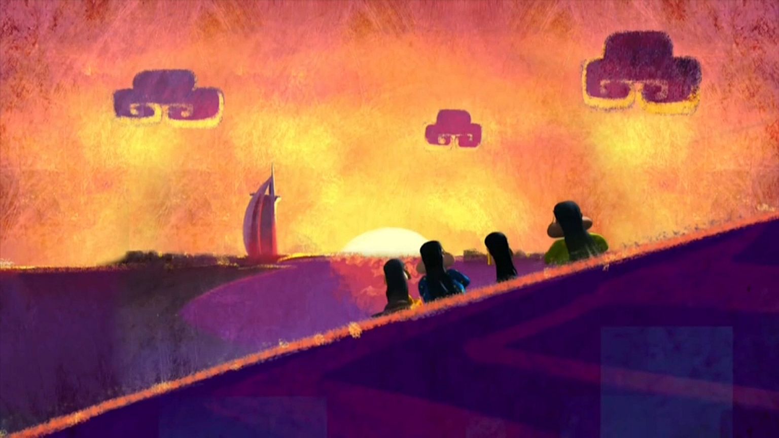 'Freej' cartoon animates the Middle East with feisty Emirati characters ...