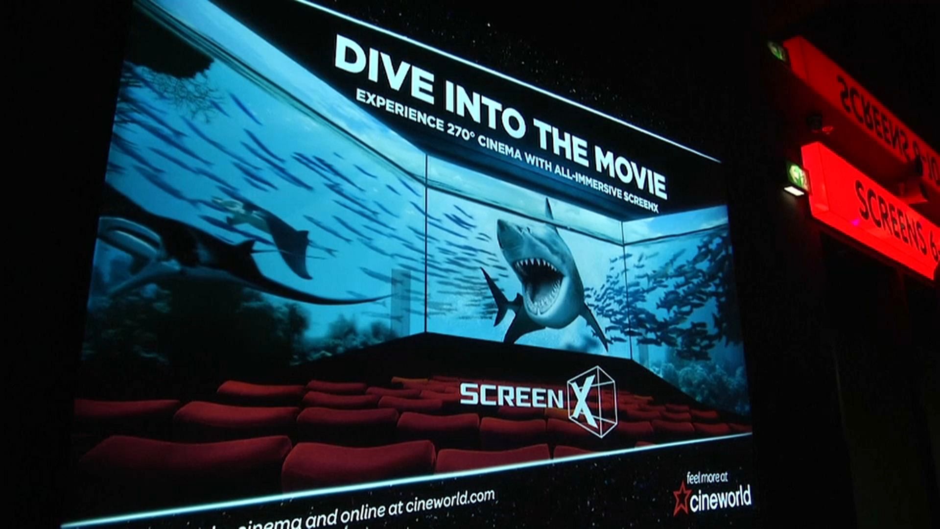 UK cinemas to roll out 270-degree screens in theatres | Euronews