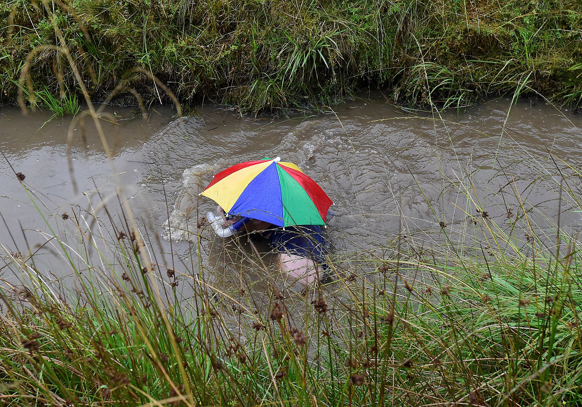 Watch: Battling the bogs at World Bog Snorkeling Championships | Euronews