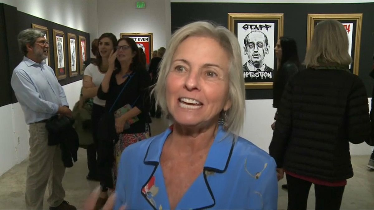 Robbie Conal: Donald Trump, über-zeichnet | Euronews