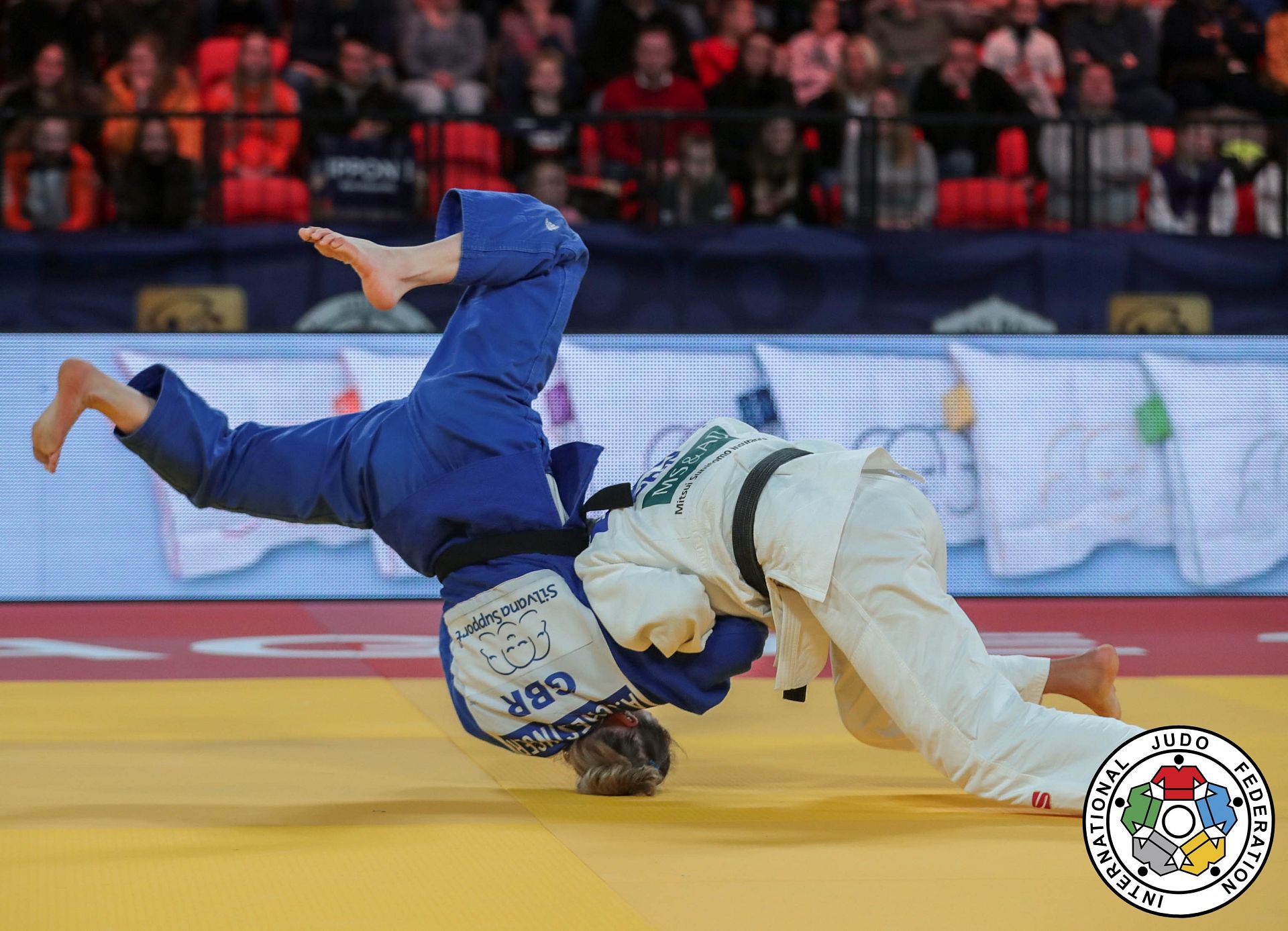 Fancy footwork and flying finishes on Day 2 of Hague Judo Grand Prix ...