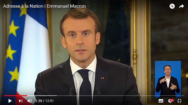 What does Macron's body language tell us about his TV address? | Euronews