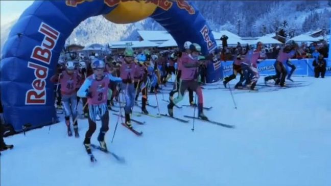 Team Red Bull triumph in extreme winter sports Rise and Fall race ...