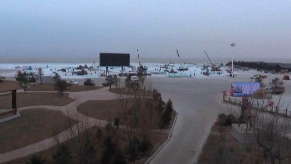 Ice park featuring 39 ice sculptures to open in northeast China | Euronews