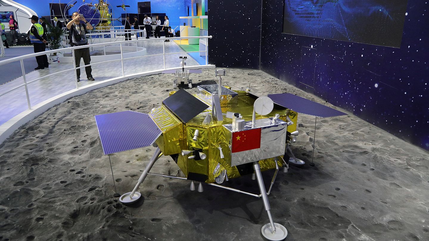 China Moon Rover Lands On