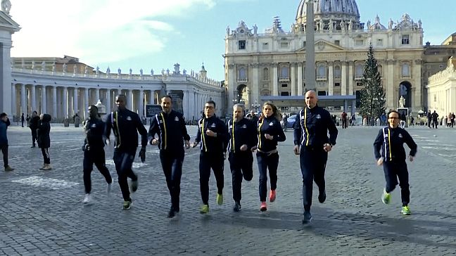 Running on a prayer: Vatican launches track team | Euronews