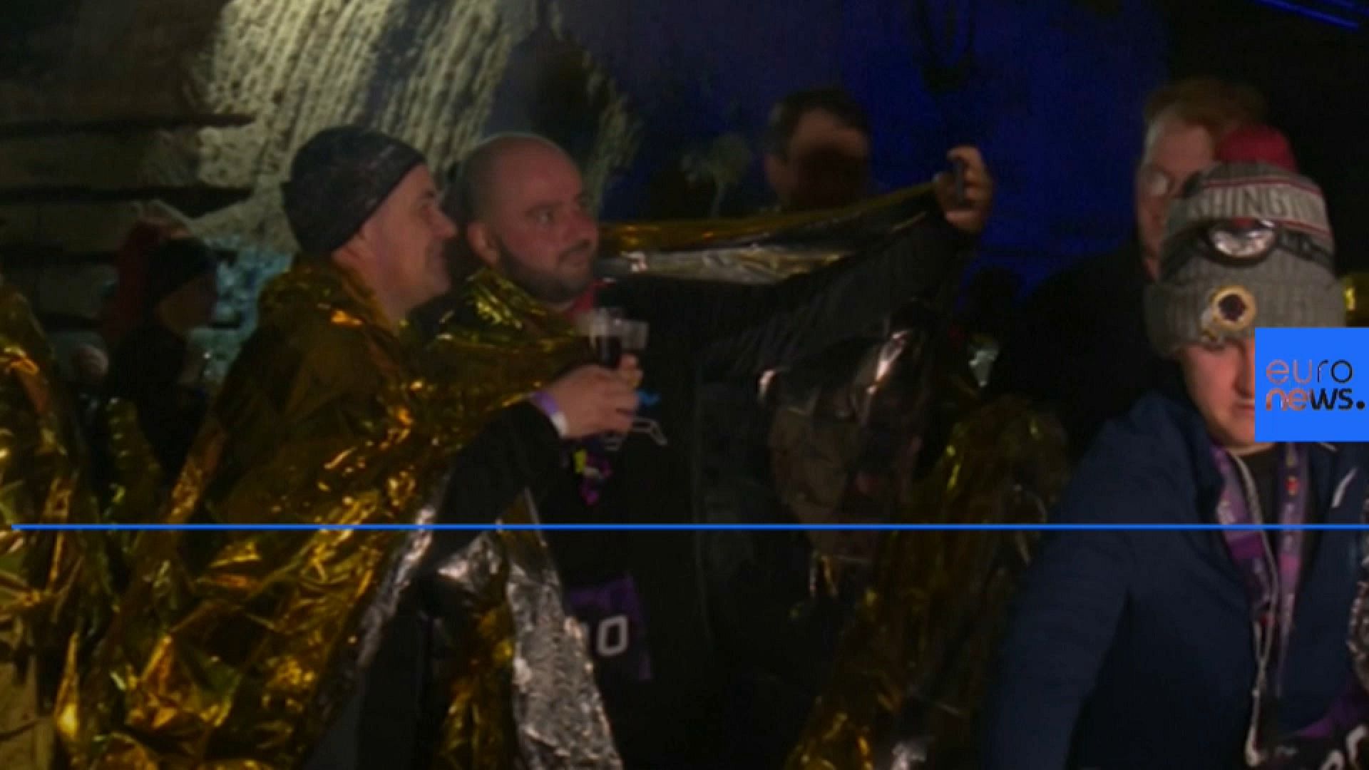 Runners take on 10k race in world's biggest wine cellar | Euronews