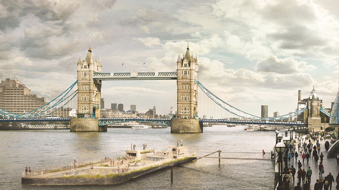 A new floating pool on the Thames is about to become a reality | Euronews