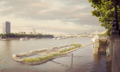 A new floating pool on the Thames is about to become a reality | Euronews