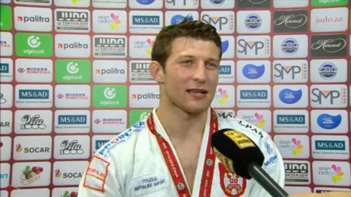 Heavyweight heaven for Georgian judoka on final day of Baku Grand Slam | Euronews