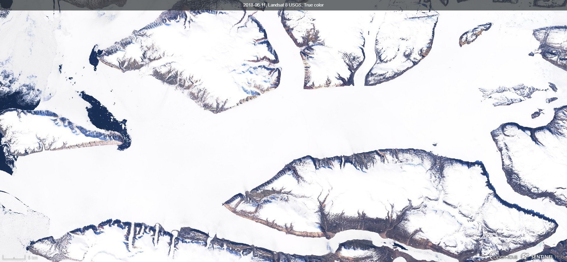 The viral image that illustrates the scale of melting ice in Greenland ...