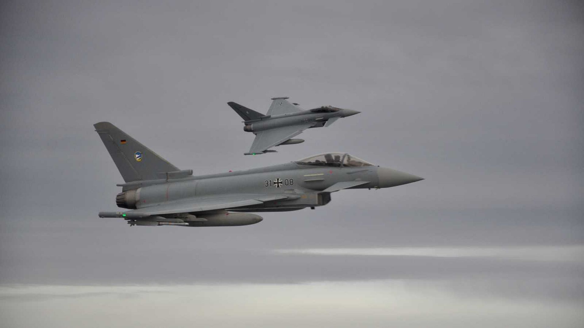 Dos Eurofighter alemanes chocan en pleno vuelo: muere uno de los ...