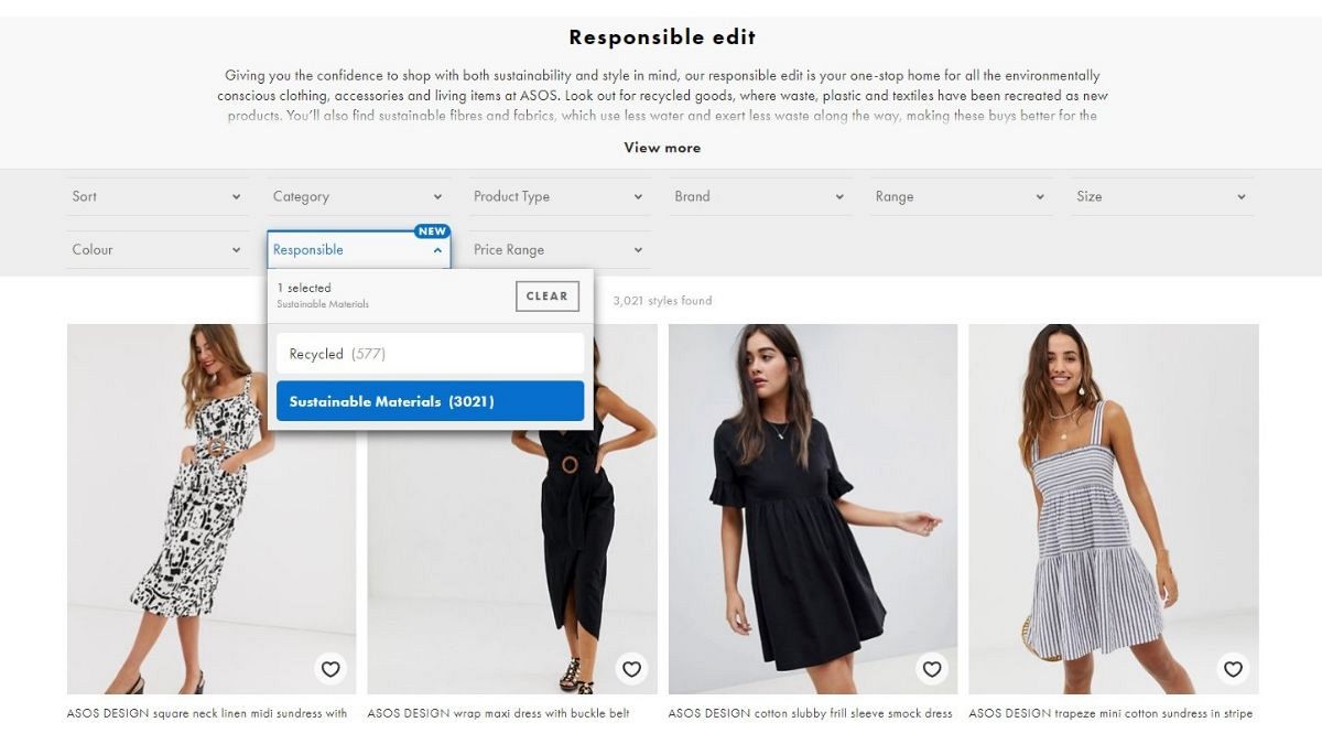 Online fashion giant ASOS adds a responsible filter for 20-somethings ...