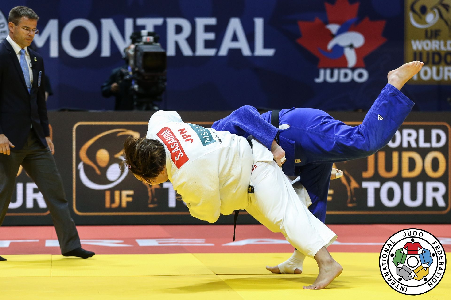 Judo legend Teddy Riner crowned heavyweight king at Montreal Grand Prix ...
