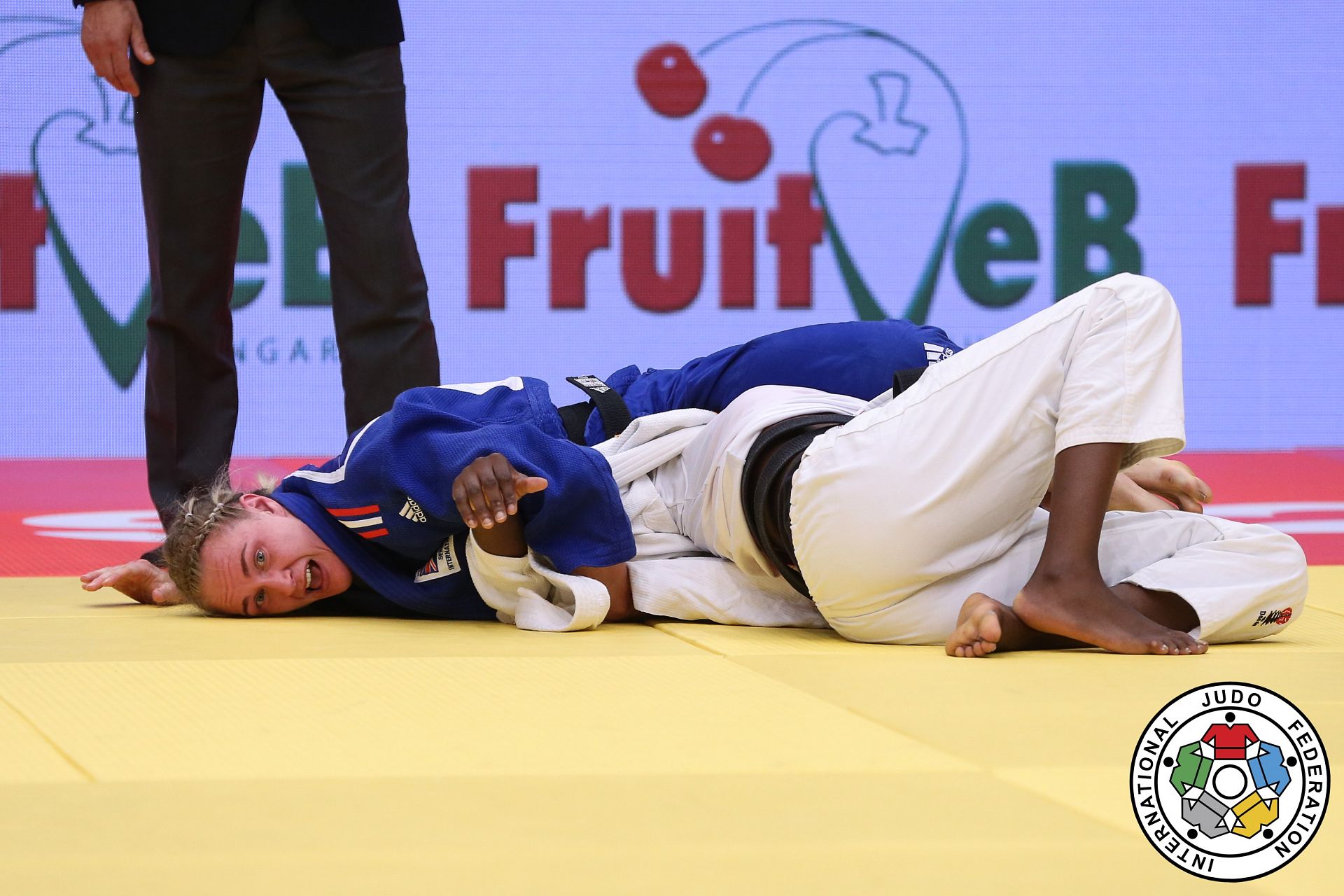 Great Britain's Gemma Howell strikes judo gold at Budapest Grand Prix ...