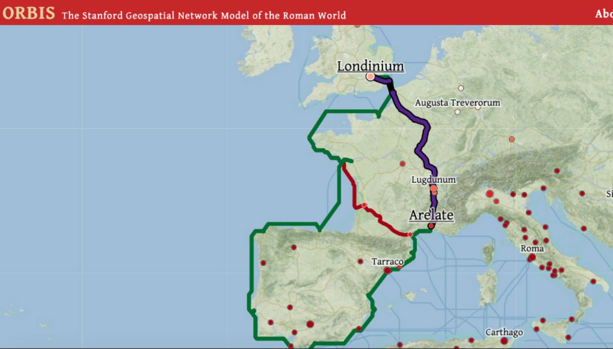 Travel back in time with the 'Google Maps' of Ancient Rome | Euronews