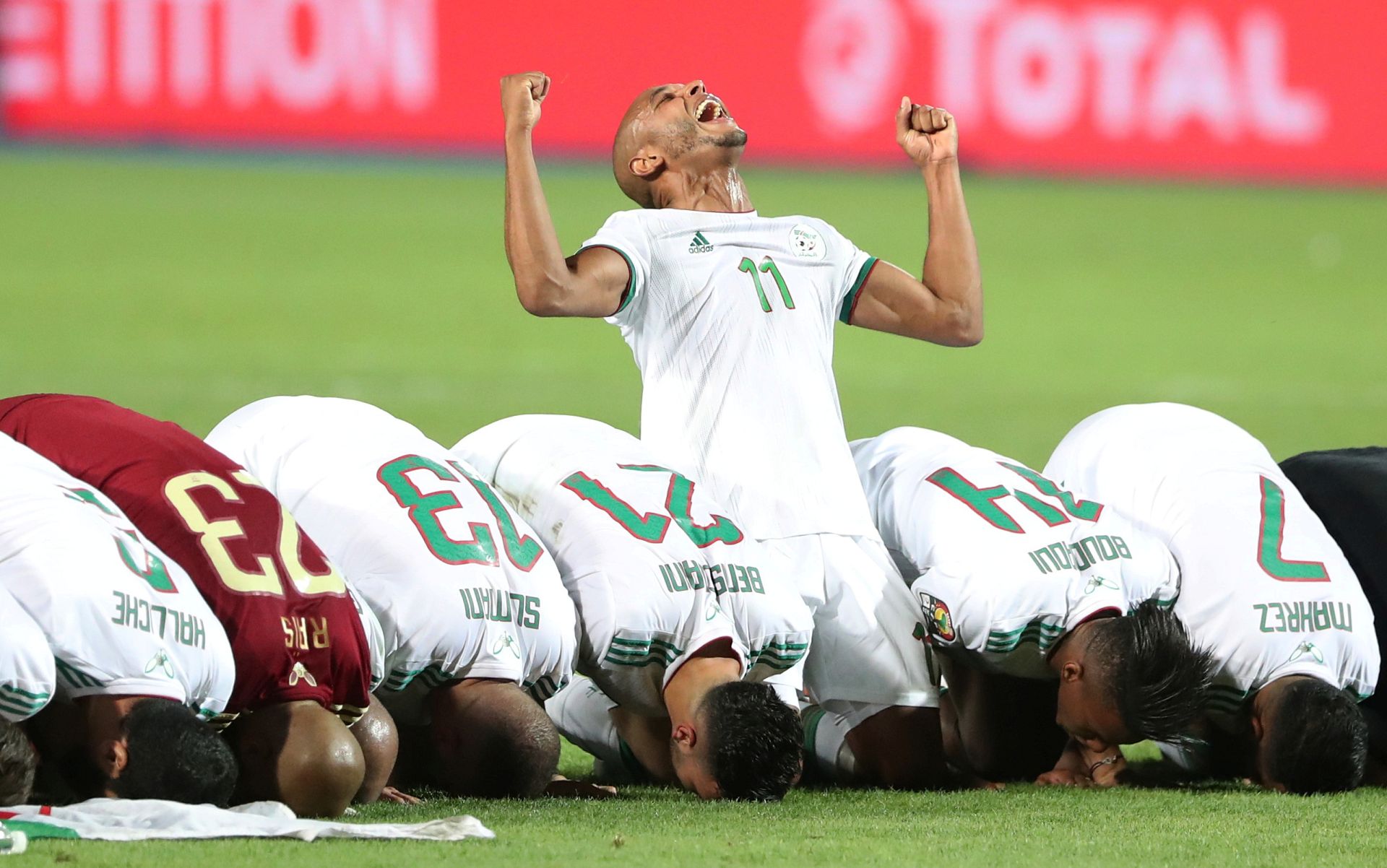 Fans celebrate across France and Europe as Algeria beats Senegal 1-0 to ...