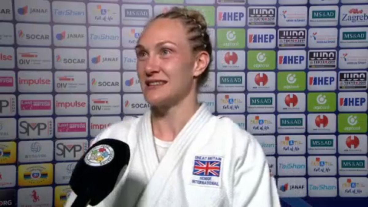 Great Britain's Gemma Howell strikes judo gold at Zagreb Grand Prix ...