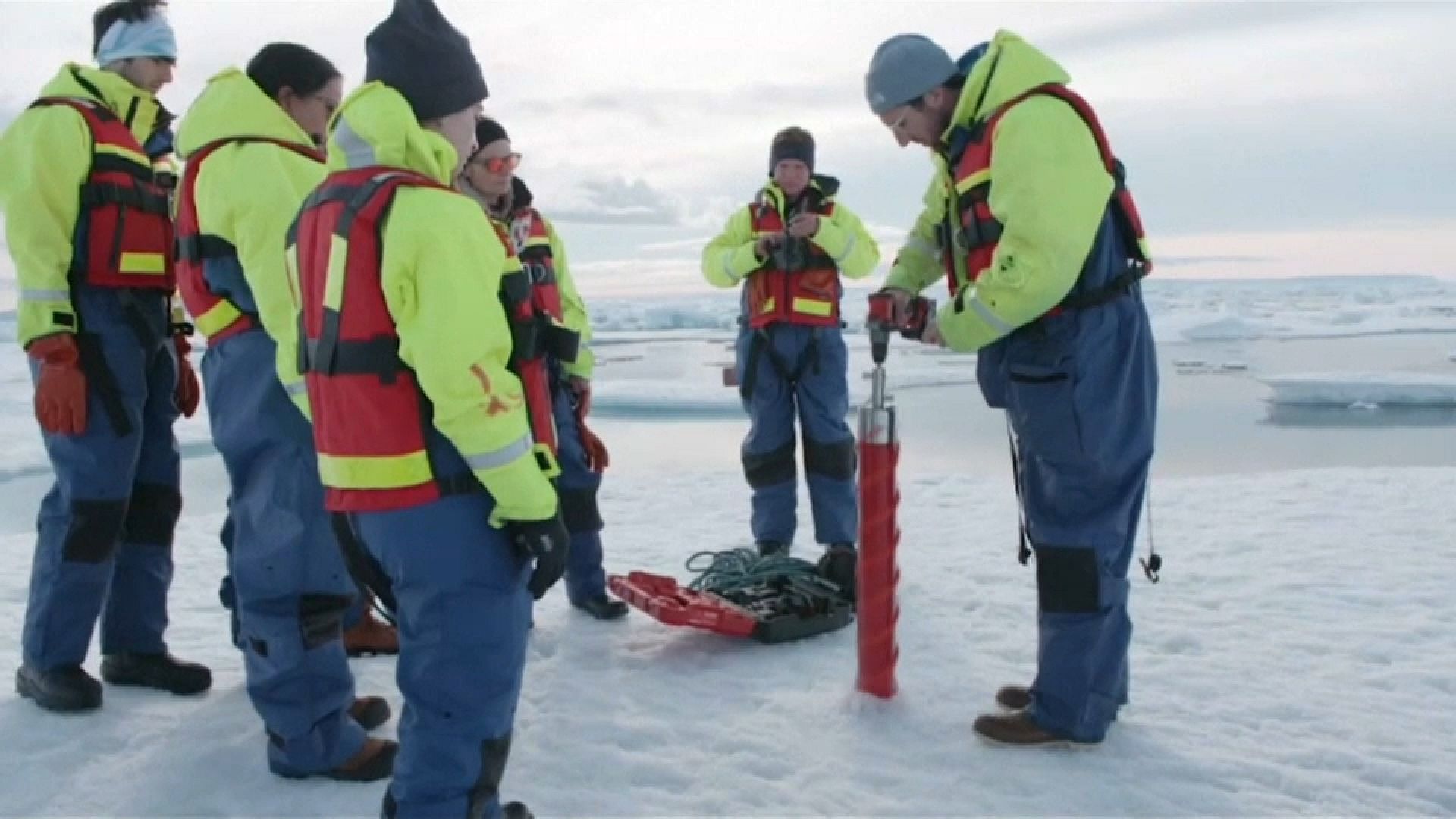 'Shock' as scientists find plastic microbeads in remote Arctic ice ...
