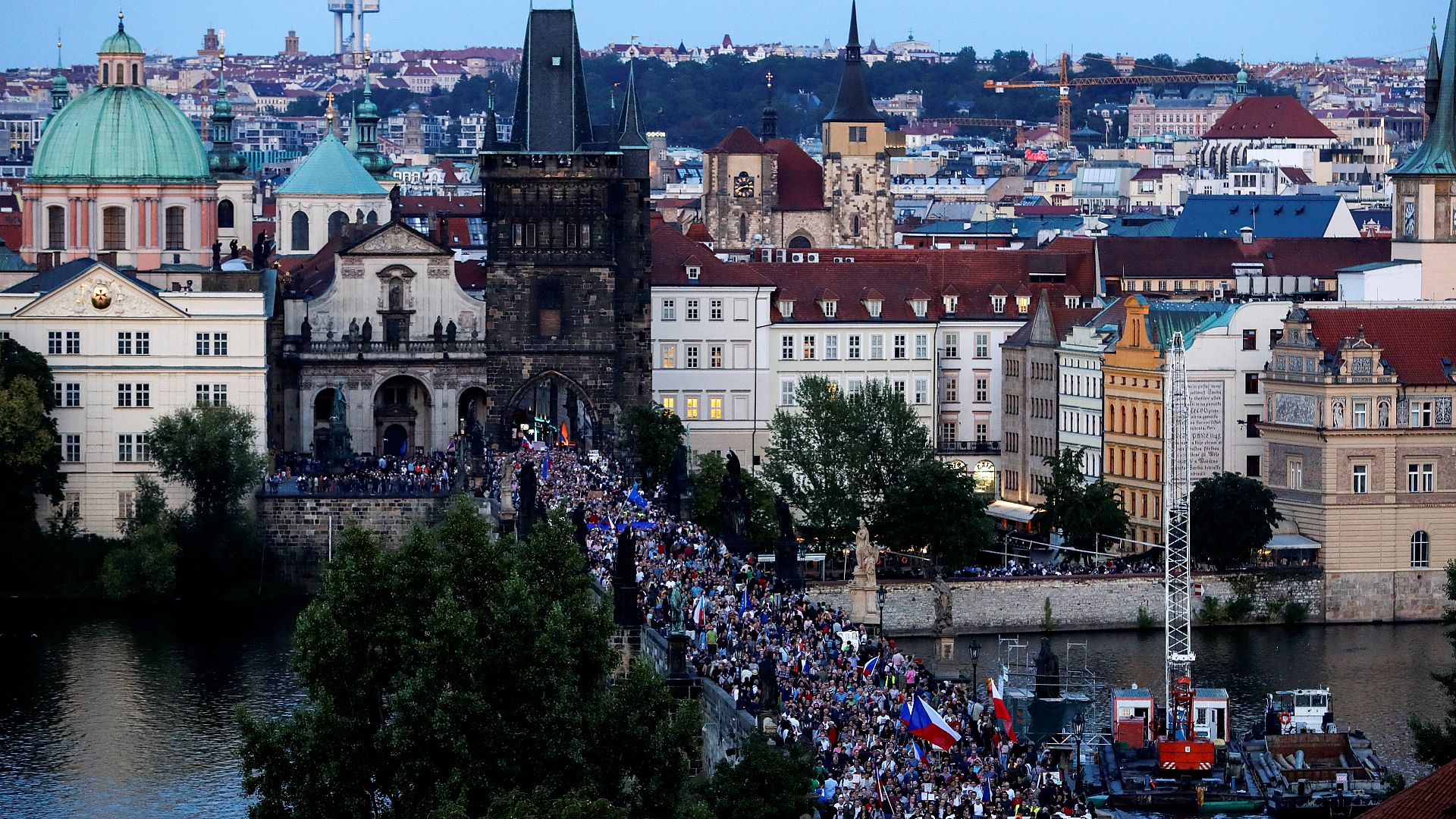 Czech protests channel the spirit of '68 to call for PM's resignation ...