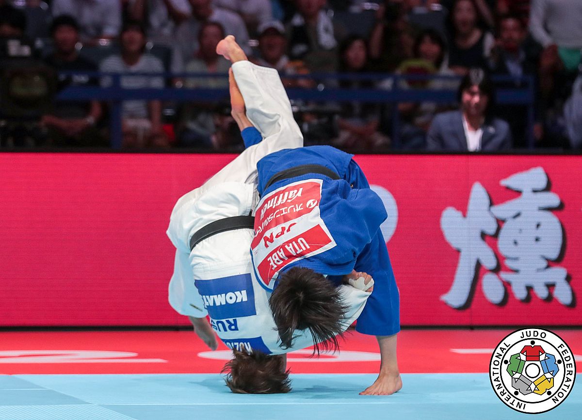 Double gold as Japanese judokas dominate Day 2 of World Championships ...
