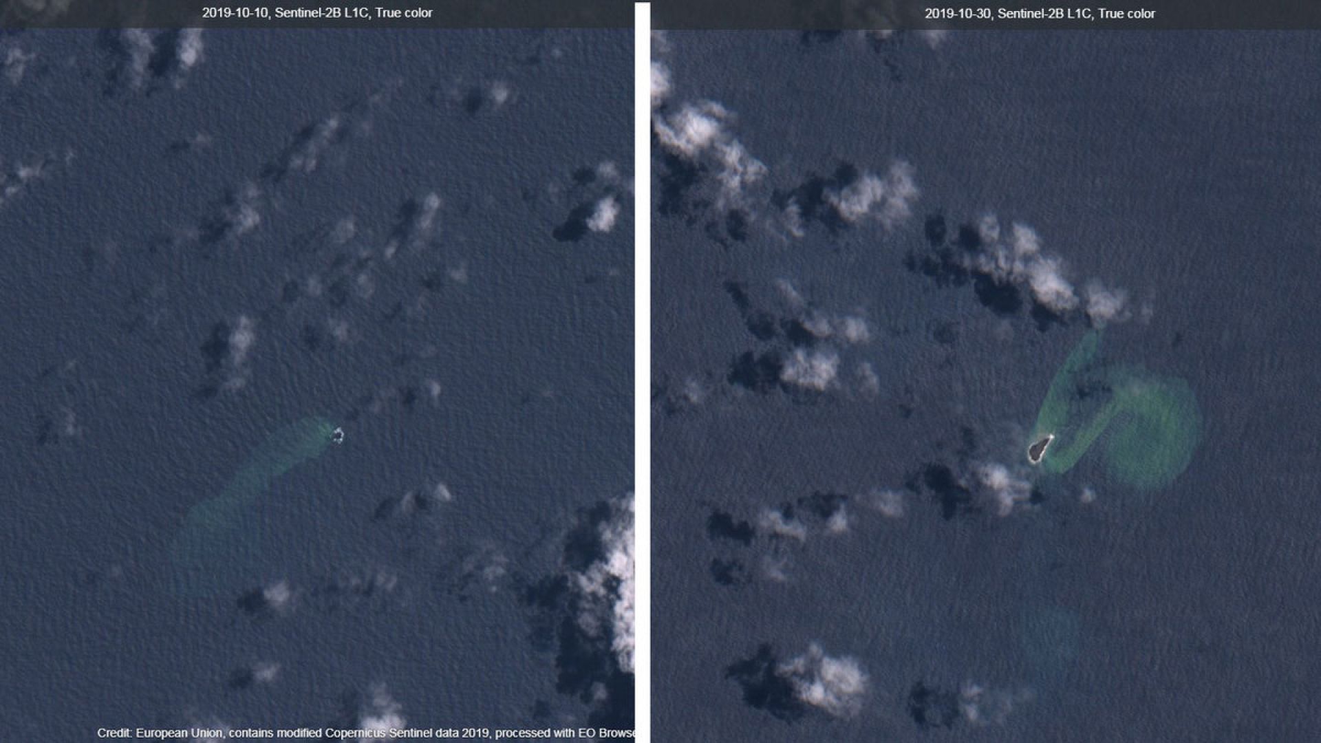 Volcano sinks Pacific island — then forms a new one | Euronews