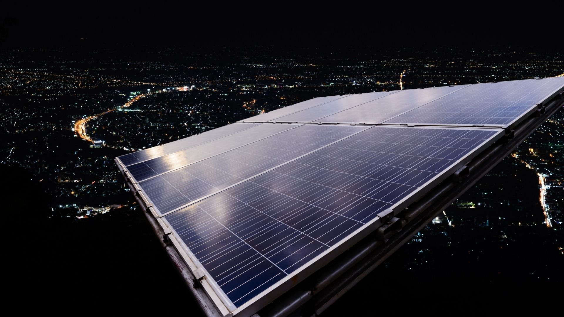 'Night solar panels' are able to generate enough energy to charge a ...