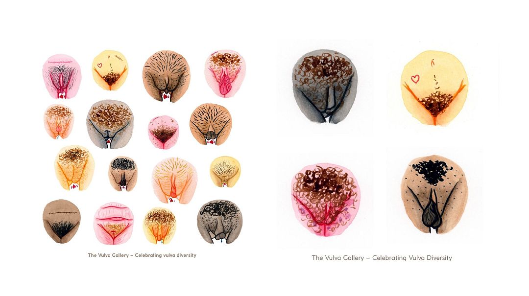 The artwork providing a safe space for vulvas everywhere | Euronews