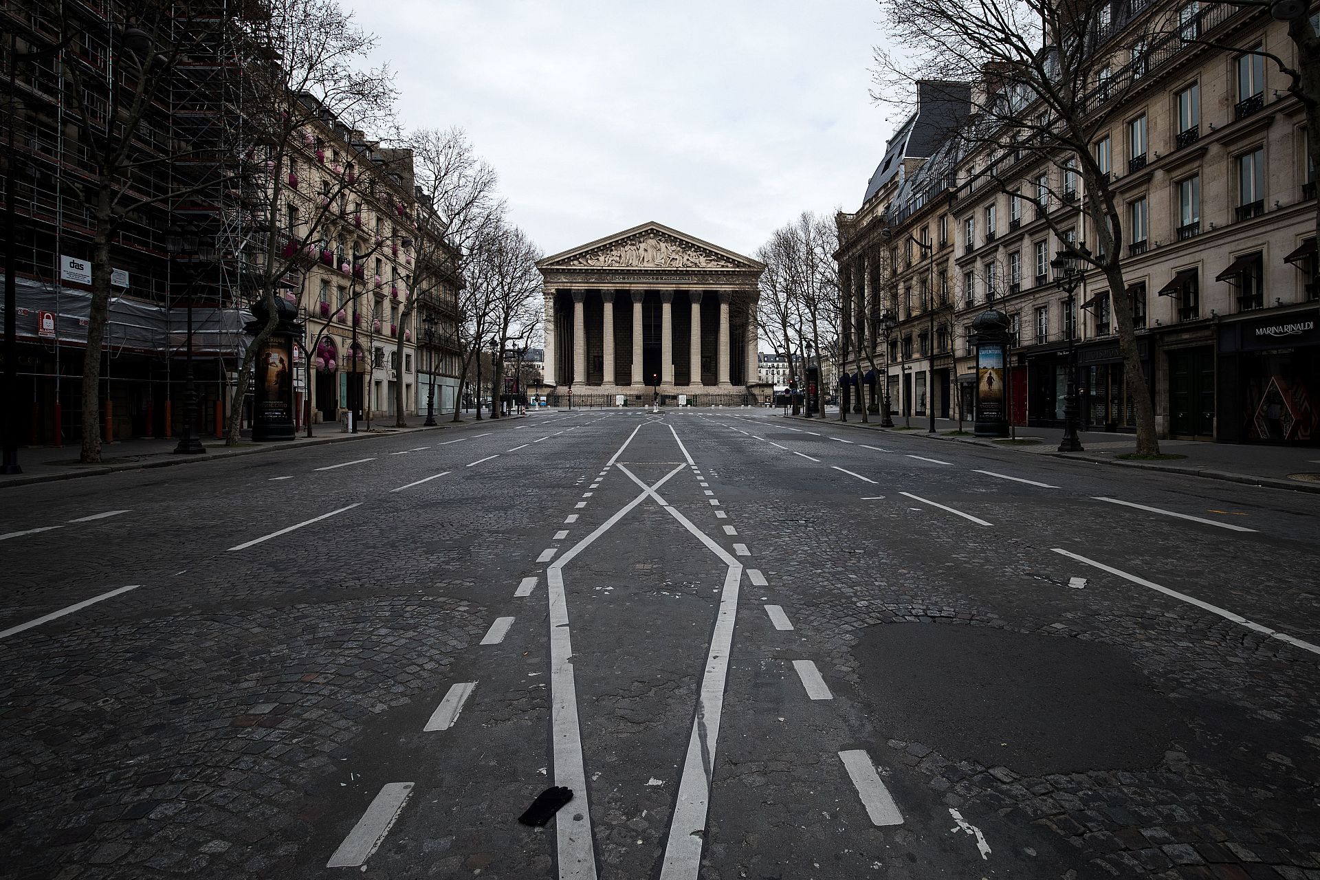 In pictures: Deserted cities as anti-coronavirus lockdowns introduced ...