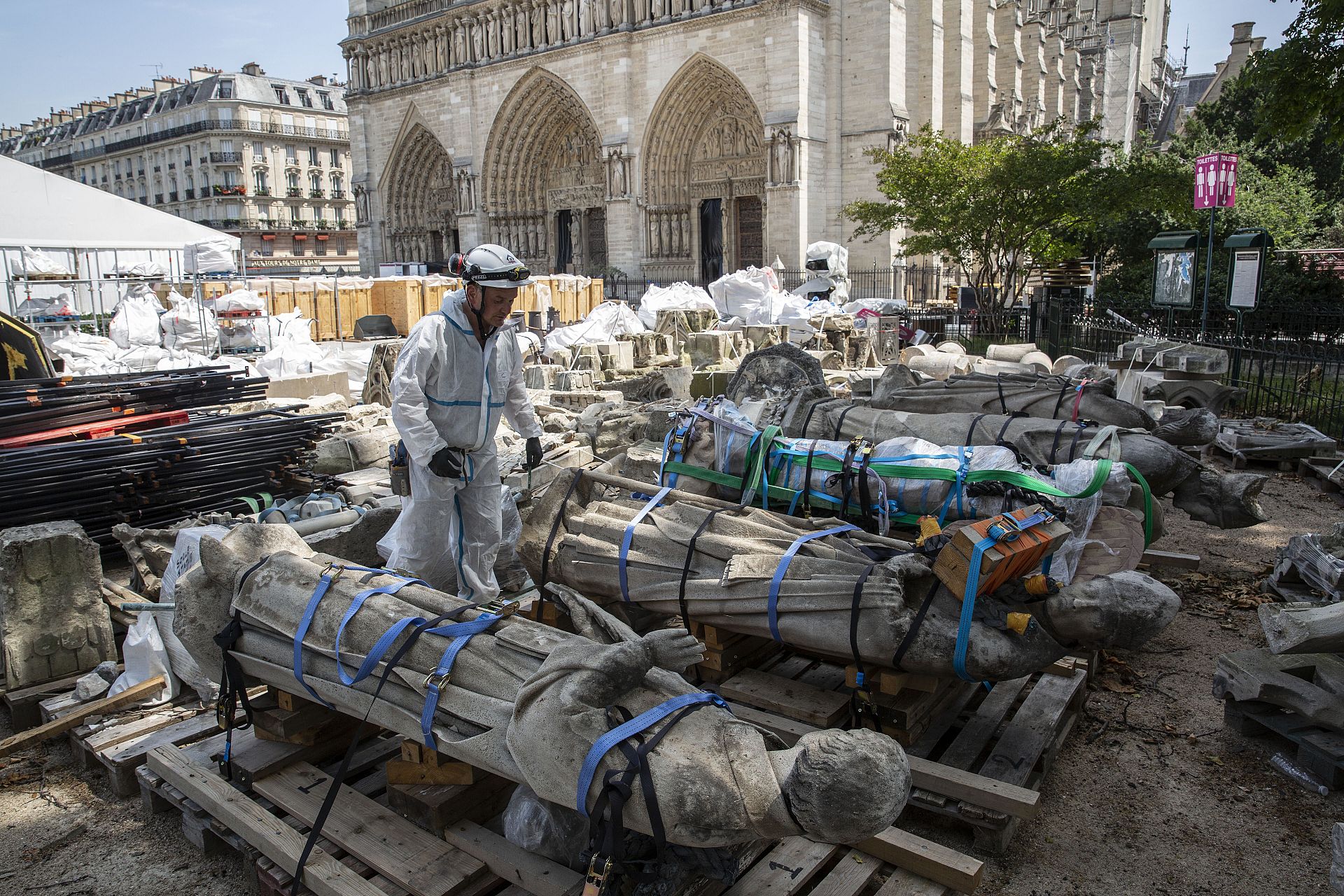In pictures: Inside the restoration project that is bringing Notre-Dame ...