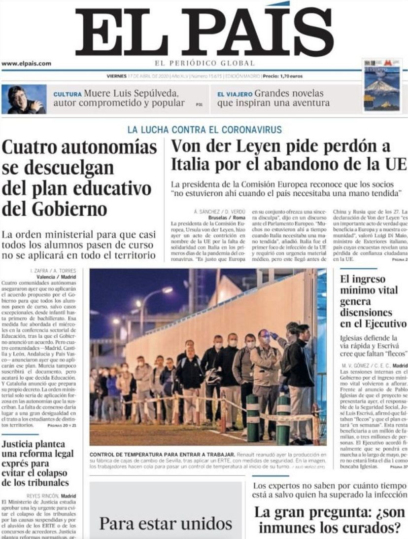 How are Europe's front pages covering the COVID-19 pandemic? | Euronews