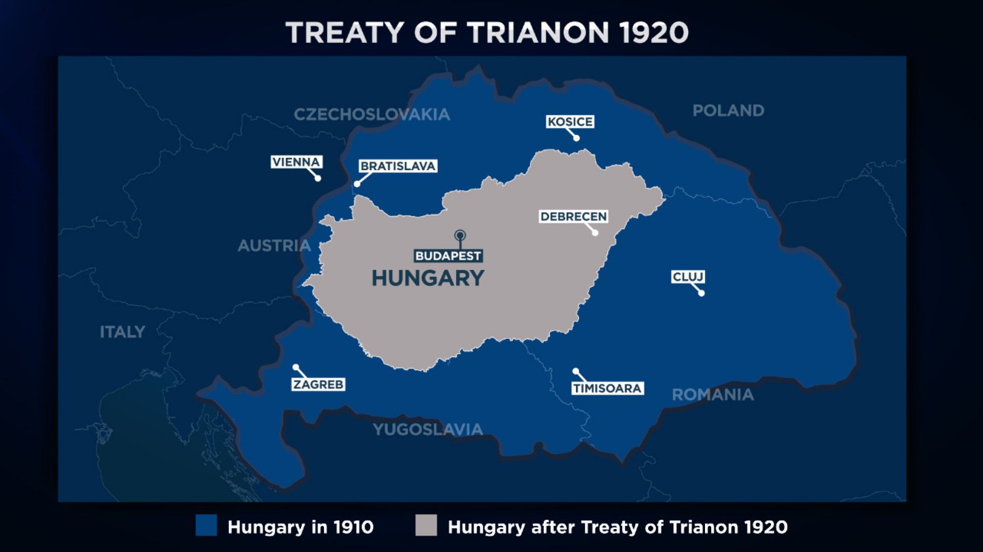 Trianon trauma: Why is the peace treaty signed 100 years ago seen as a ...
