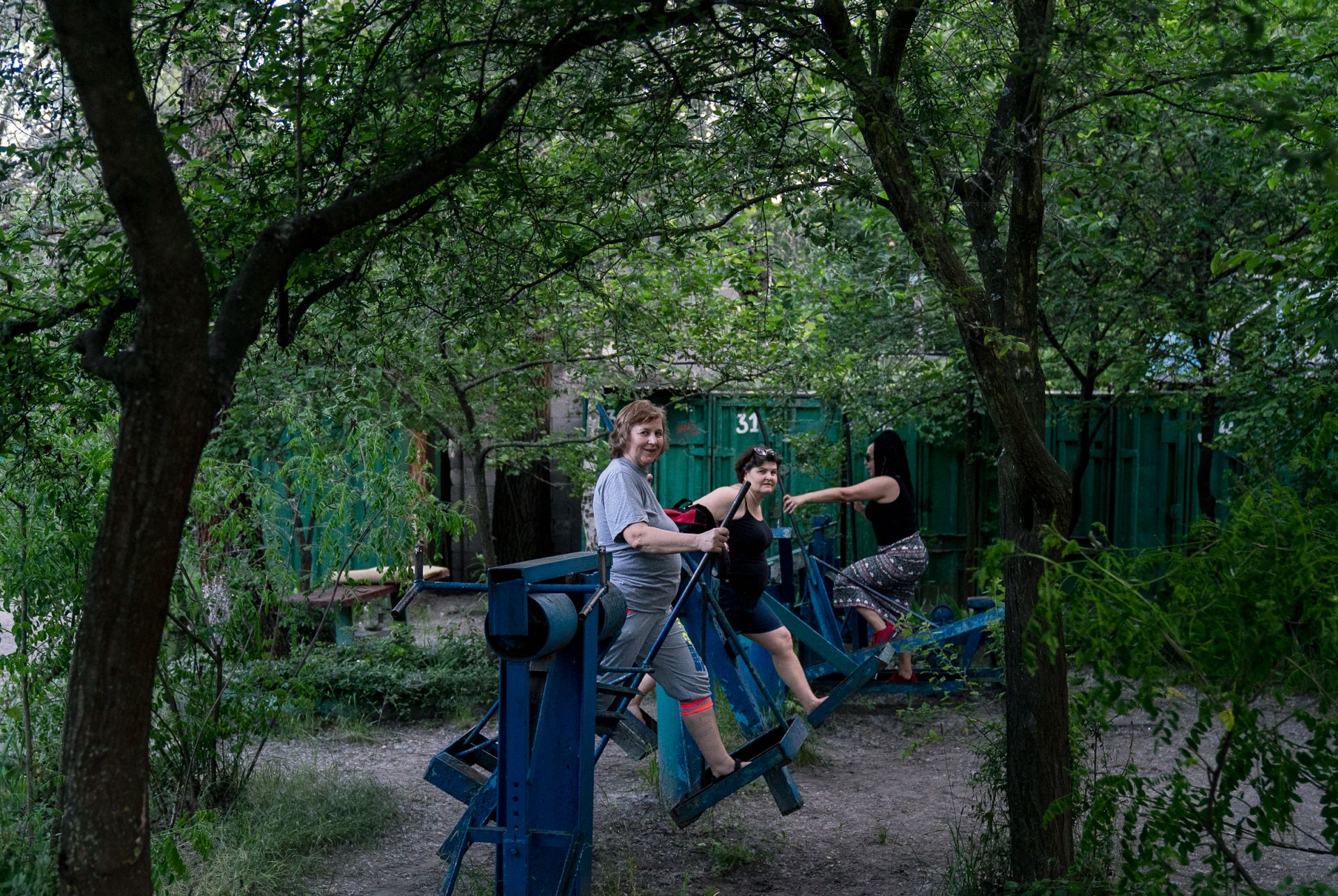 In pictures: Kyiv's legendary 'Kachalka' outdoor gym comes back to life ...