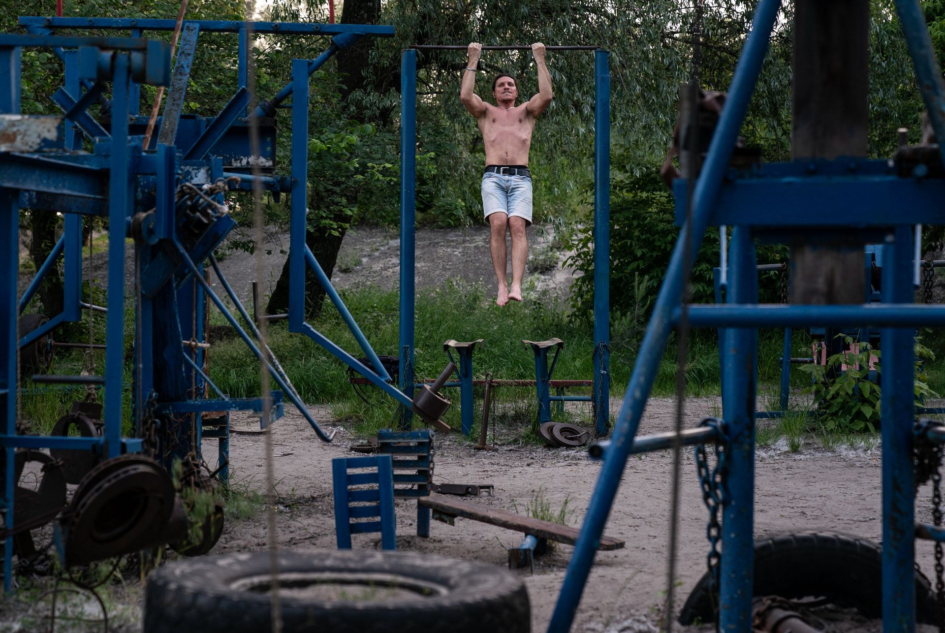 In pictures: Kyiv's legendary 'Kachalka' outdoor gym comes back to life ...