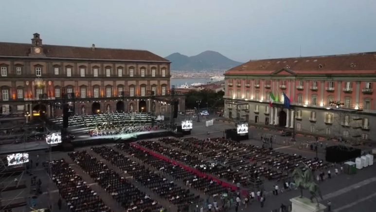 L'Opéra de Naples joue en plein air | Euronews