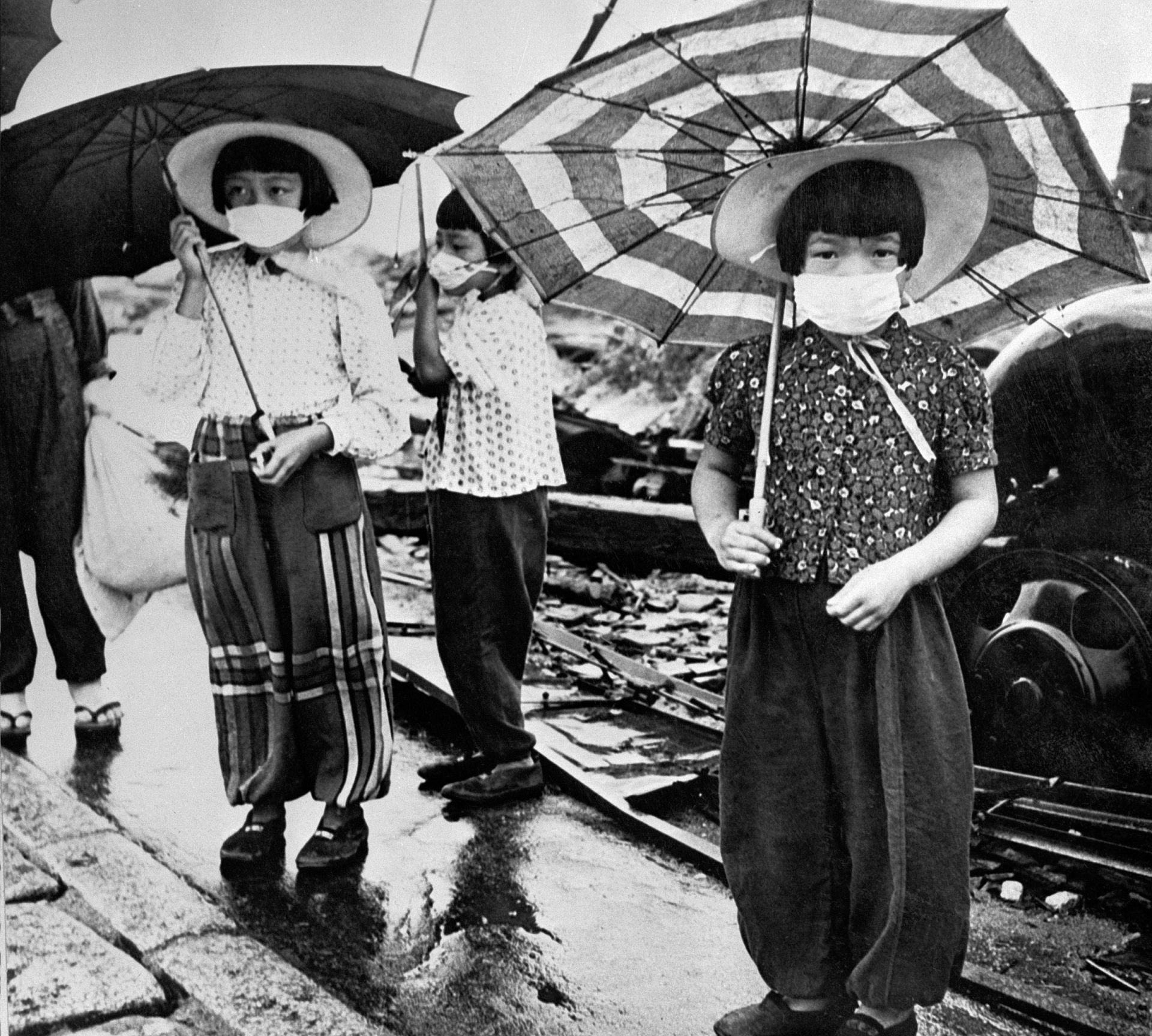 In photographs: Hiroshima and Nagasaki after nuclear attacks 75 years ...