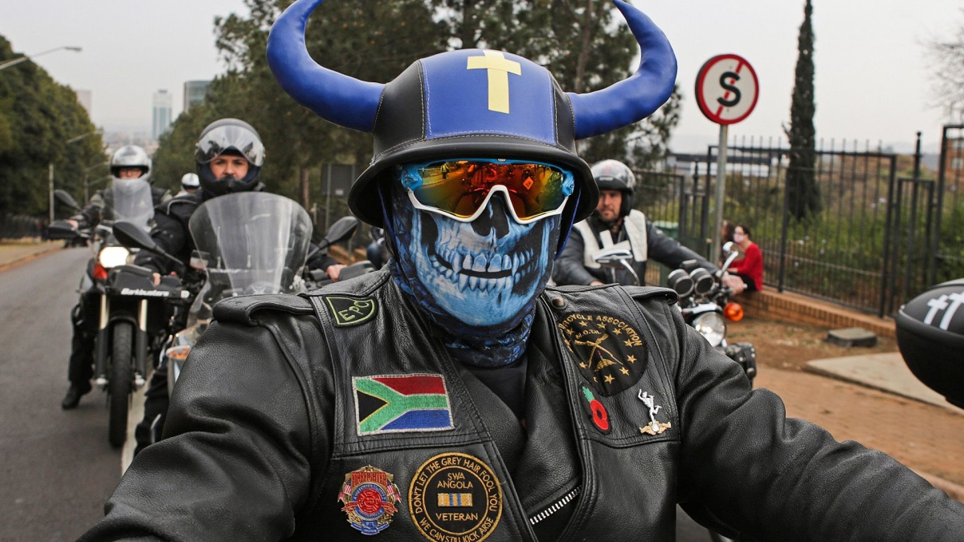 Video. South African bikers protest against attacks on farmers | Euronews