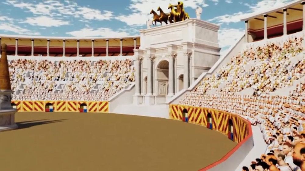 Le Circus Maximus, comme vous ne l'avez jamais vu grâce à la Réalité ...
