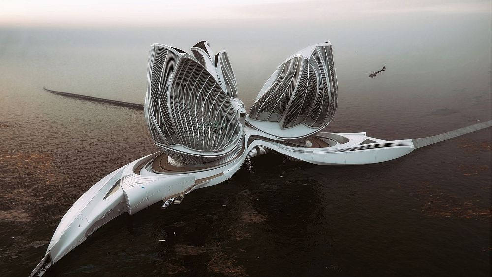 This 'floating continent' could collect and recycle plastic from the ...