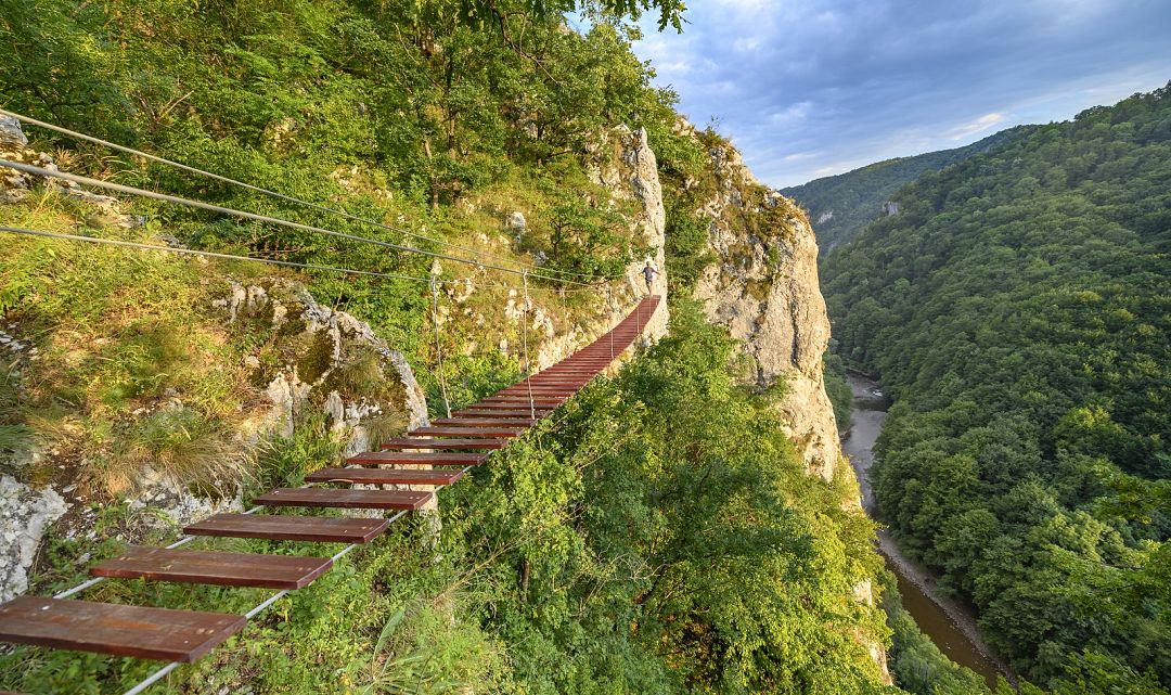 Via ferrata are the perfect combination of adventure and stunning views ...