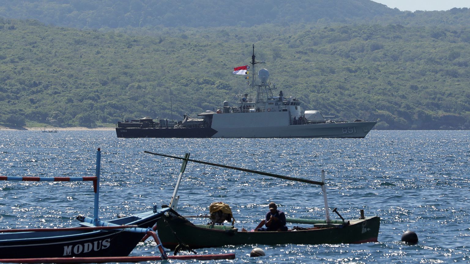 Search underway for Indonesian submarine thought to have sunk too deep ...
