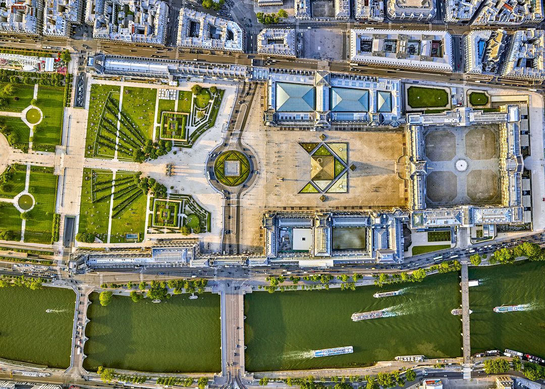 Paris from the Sky: Photographer captures extraordinary aerial shots of ...