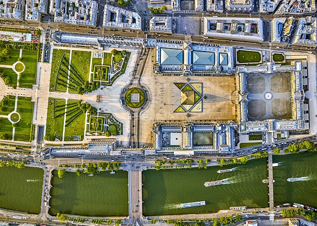 Paris from the Sky: Photographer captures extraordinary aerial shots of ...