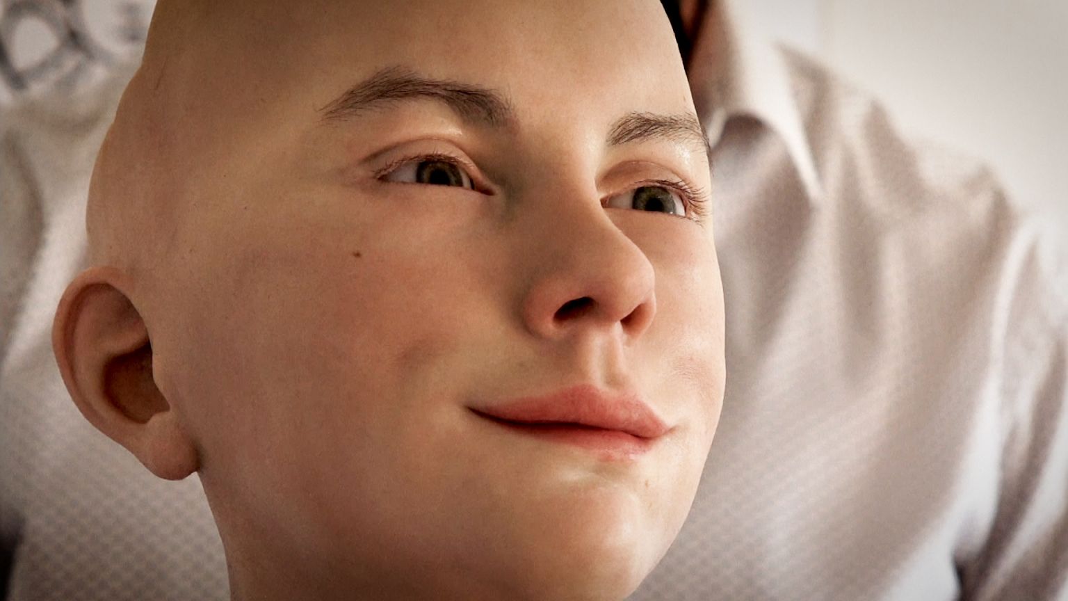 A real boy? Abel the '12-year-old' child robot is coded to read your ...