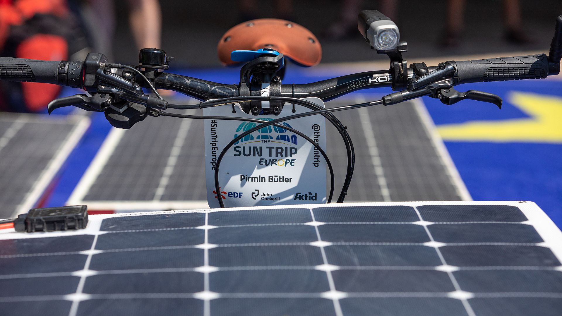 Cyclists on solar-powered bikes set off on a 10,000-km tour of Europe ...